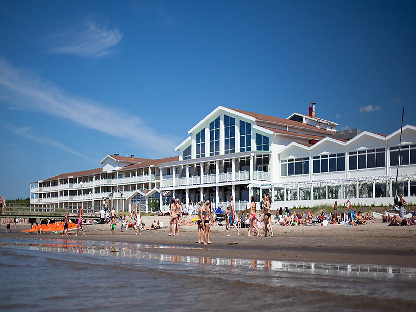 Falkenberg Strandbad i Falkenberg - Få de bedste tilbud!